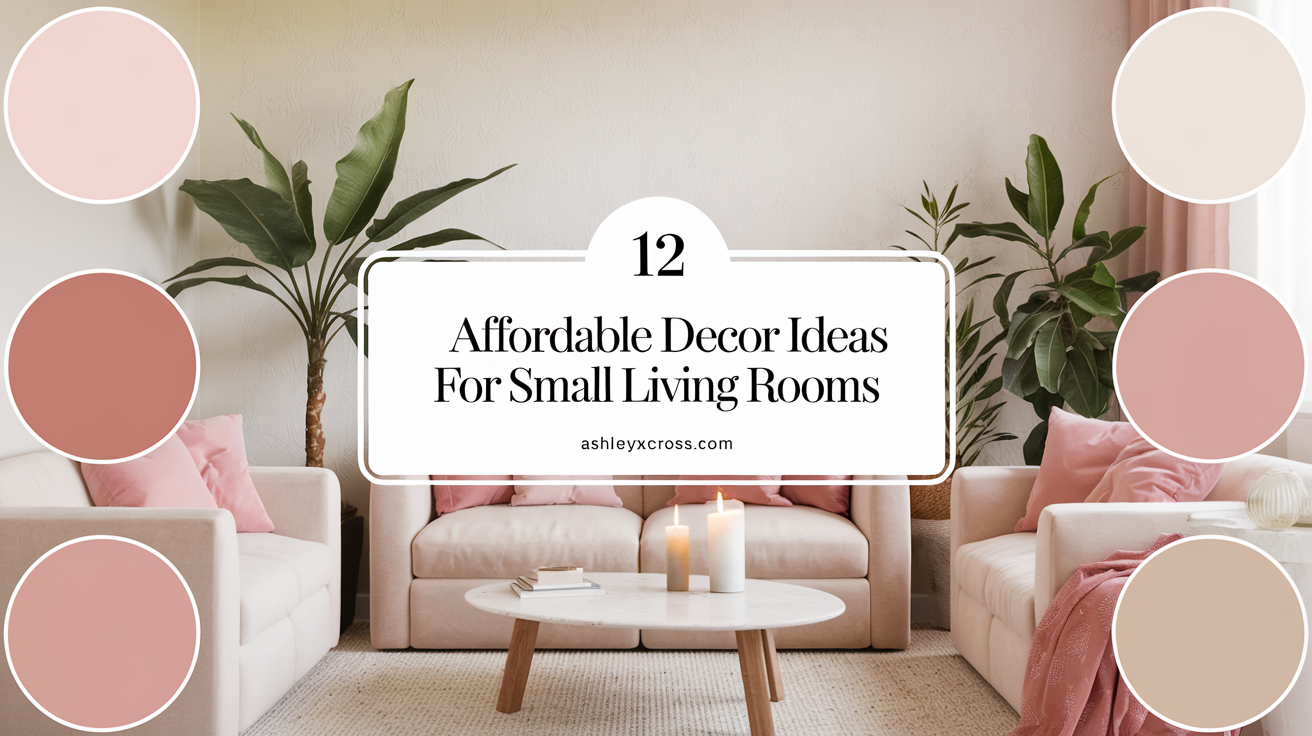 12 Creative and Affordable Decor Ideas for Small Living Rooms - Ashley ...