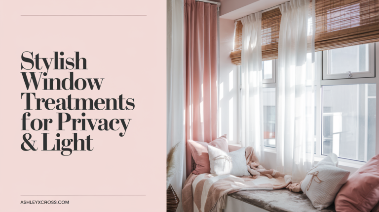 8 Stylish Window Treatments for Small Apartment Privacy and Light ...